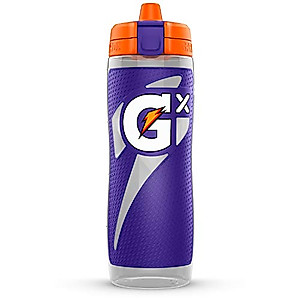 Gatorade Gx Hydration System, Non-Slip Gx Squeeze Bottles & Gx Sports Drink Concentrate Pods, Purple