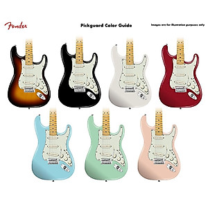 Fender 62 Stratocaster 11 Hole Mint Green Pickguard, 3-Ply for 3 Single Coil Pickups