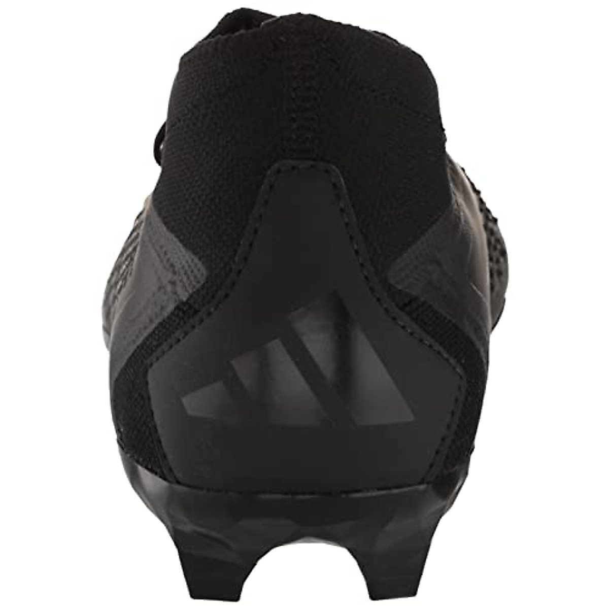 adidas Unisex Predator Accuracy.3 Firm Ground Soccer Shoe, Black/Black/White, 9.5 US Men