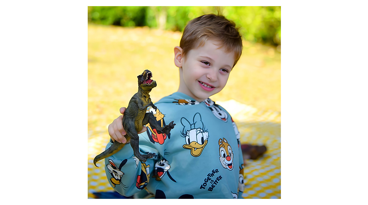 Gemini&Genius Dinosaur Toys T-Rex & Spinosaurus for Kids | Fun ...