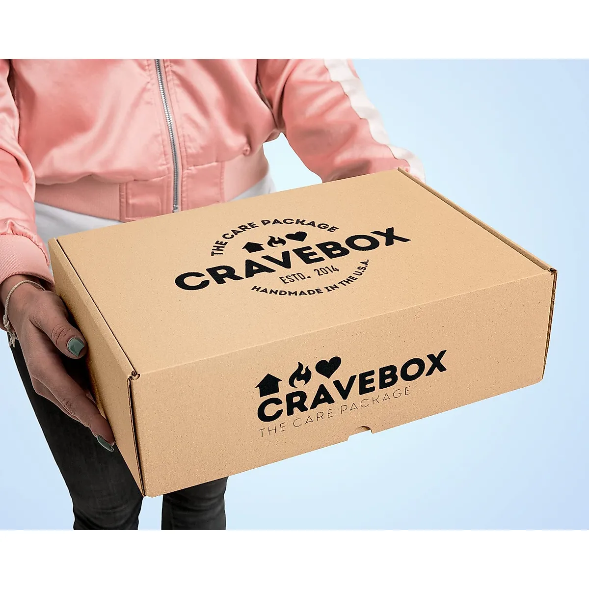 CRAVEBOX candy box care package for women college care package for girls, Snack Pack Care Package Gift - College Back to School