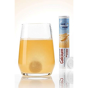 Mivolis Calcium effervescent Tablets - Dietary Supplements 4 Packs x 20 pcs | Germany