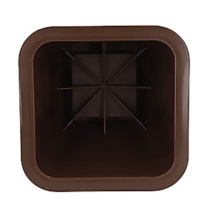 Furniture Risers, Set of 6 Non Slip Furniture Pads, Furniture Lifters, Child Safe Design with Glossy and Rounded Edges