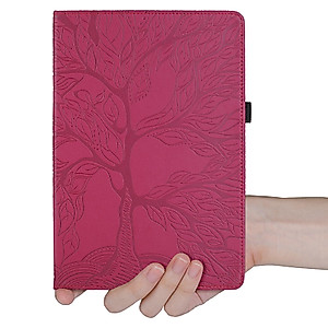 Tablet PC Case Compatible With Samsung Galaxy Tab A8 10.5-Inch 2021 (SM-X200/X205/X207) Tablet Case 360 Degree Rotating Stand Foldable Tablet Case Tree Of Life Embossed Shell Tablet home ( Color : Ver