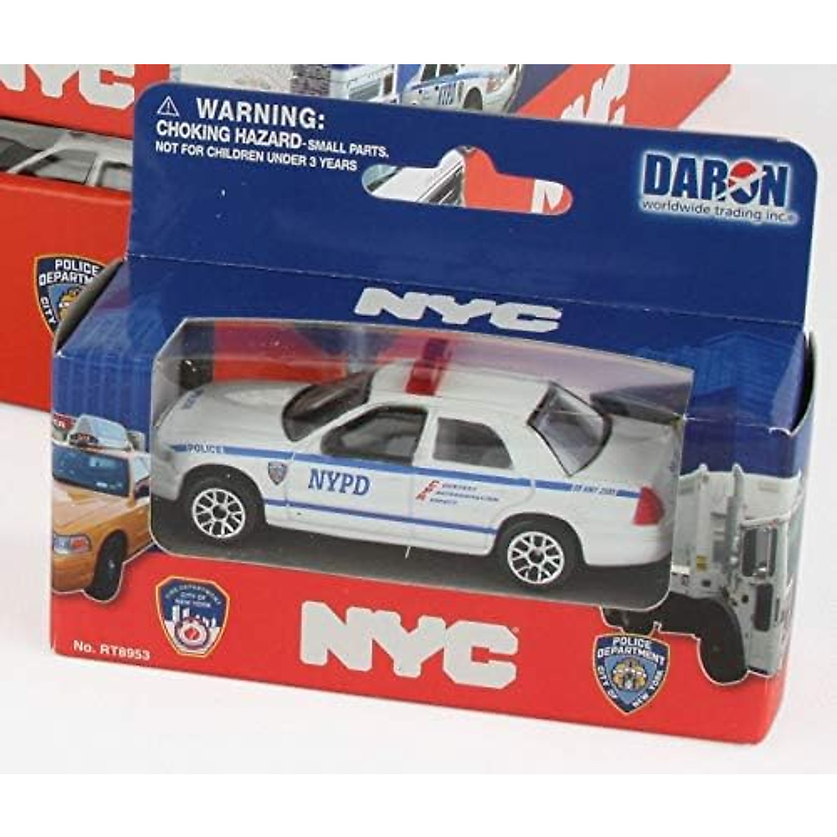 City-Souvenirs Official NYPD Police Car 3 Inches