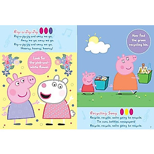 Peppa Pig - Sing with Peppa! Microphone and Look and Find Sound Activity Book Set - PI Kids (Play-A-Song)