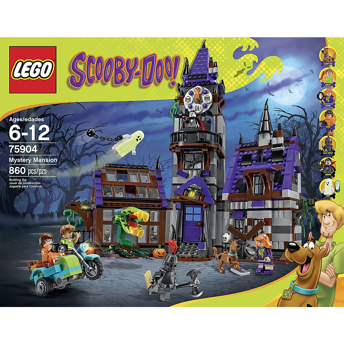 LEGO Scooby-Doo 75904 Mystery Mansion Building Kit