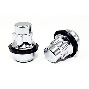 Set of 4 Veritek 12x1.5 Chrome Radius Ball Seat OEM Factory Style Removable Washer Socket Wheel Locks for Honda Acura