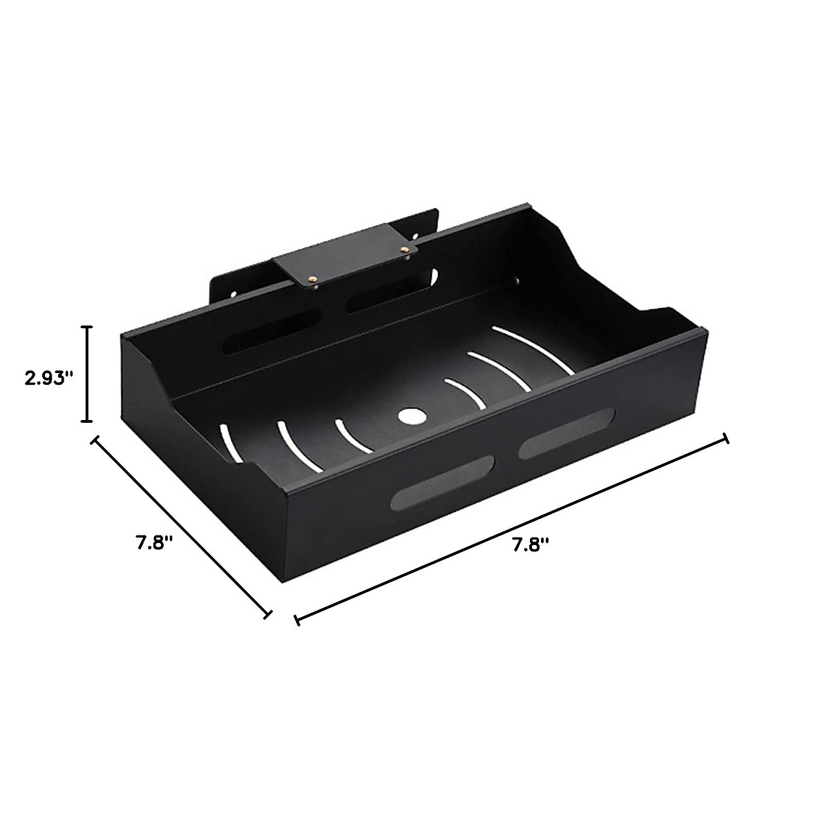 Alipis 1pc Home Organizer Function Sliding Organizers Out Bath Caddy Multi Square Telescopic Side for Storage Side-Pulling Draining Shelf Pulling Stainless Pull Holder Wall Steel Plastic