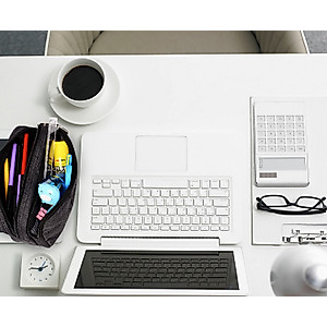 Large Pencil Pouch for Boys School Supplies Big Capacity Pencil Case Pen Bag Box Aesthetic with Zippers Office Storage Organizer Stationary for Teen Girls Kids Women College Students