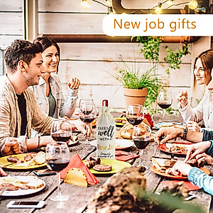 New Job Gifts Wine Bag, 1PC Congratulations Gifts for Women or Men, Congrats on New Job, Promotion Gift, Coworker Leaving Gift, Pairs Well With New Job Congrats So Proud of You