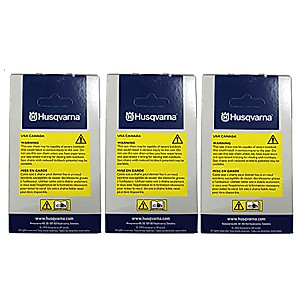 Husqvarna 591132084 OEM 24" Skip Tooth Chain H47S-84 3/8,.050VMI, Pack of 3