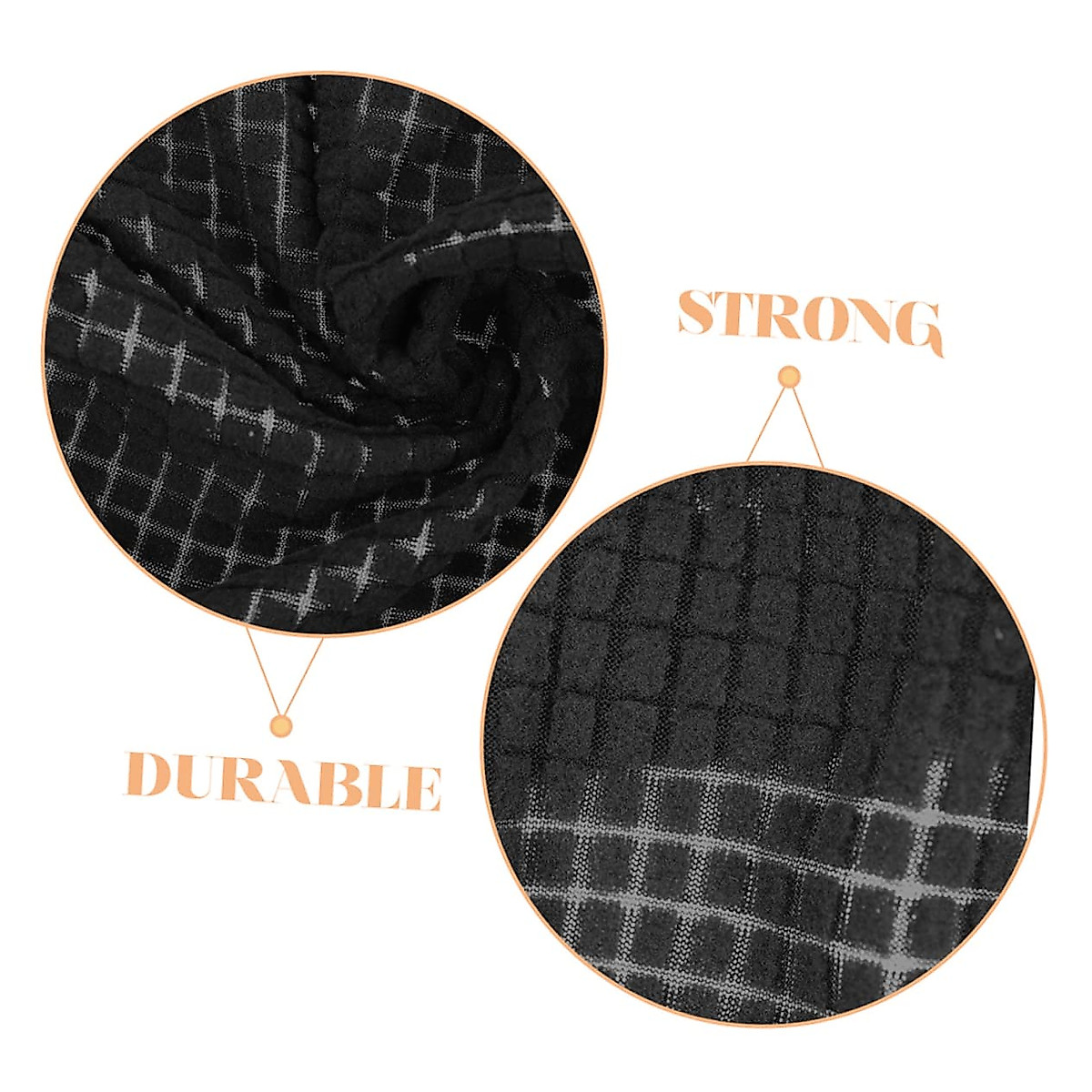 IMIKEYA 10 Pcs Swivel Chair Head Pillow Cover Recliner Sofa Cover Computer Chair Head Cushion Sleeve Chair Headrest Replacement Cover Car Waterproof Fabric Table to Rotate Neck