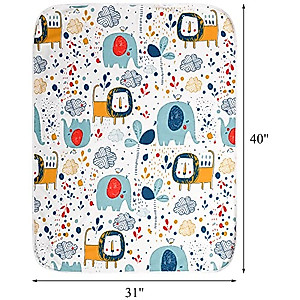 Tebery 2 Pack Baby Waterproof Bed Pad Washable Mattress Pad Mat, 31"x40" Large Underpads Bed Wetting Incontinence Cover for Kids/Adult/Pets