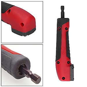 SeonFook Right Angle Drill Attachment 90 Degree Corner Device Drill Adapter Impact Driver Socket Screwdriver Extension Drill Bit Holder for Drilling or Driving in Tight Spaces