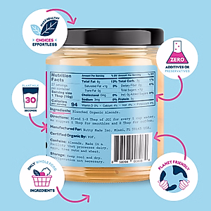 New Organic Almond Milk Unsweetened Plain Concentrate by JOI