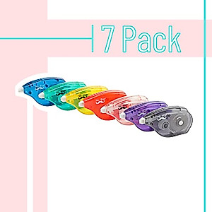 Mr Pen- Correction Tapes, Pack of 7, Correction Tape White Tape, Tape Eraser, White Correction Tape, White Tape, White Out, Wipe Out Tape, Wide Out Tape, Correction Tape Wide, Correction Tape Eraser