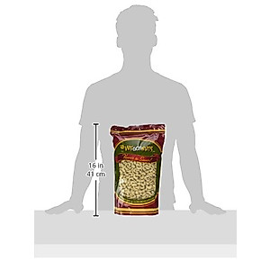 Raw Whole Unsalted Cashews – 5 lbs.- Premium Quality Kosher Raw Cashews By We Got Nuts – Oil-Free Natural, Healthy & Diet-Friendly Snack – Gourmet Savory Flavor – Air-Tight Resealable Bag Package