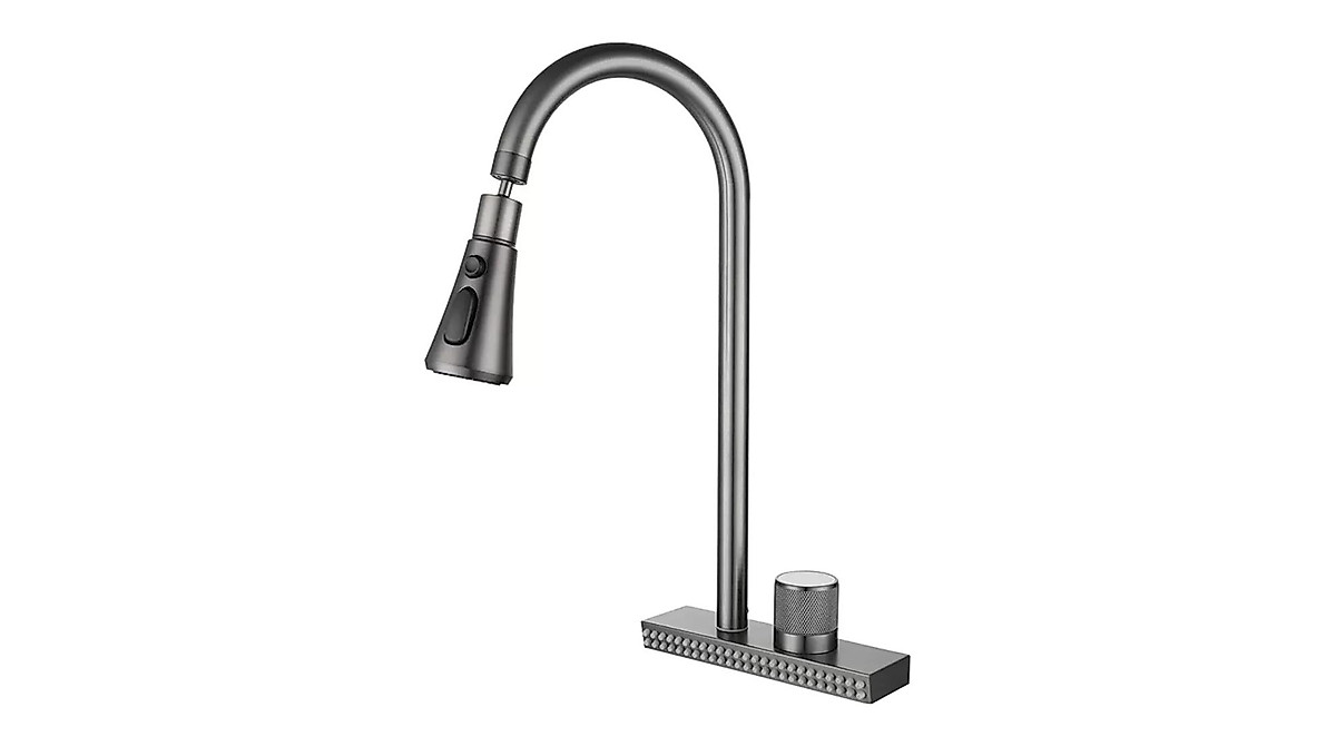Waterfall Flying Rain Kitchen Faucet - Hot Cold Mixer