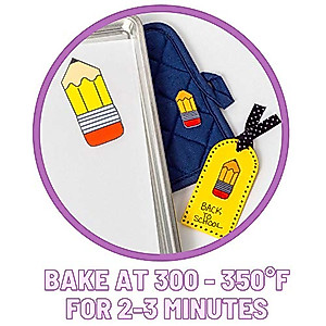 Grafix KSF6-WIJ Printable Shrink Film 8.5X11 6PC, 6-Pack, White, 6 Count