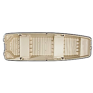 Pelican - Boat Intruder 12 - Jon Fishing Boat - 12 ft. - Great for Hunting/Fishing , Khaki / Beige