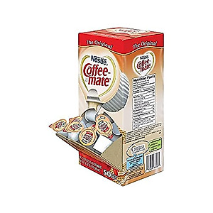 Nestle 35110 Coffee-Mate Original Flavor Creamer, Single Serve Portions, 50/Box