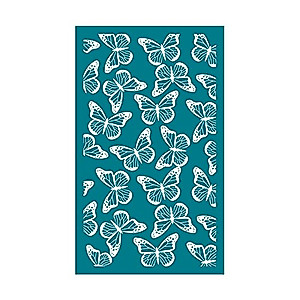 Silk Screen Stencils for Polymers Clay Reusable Silkscreens Print Kits for Earrings Jewelry Makings 3.5x6inch Each