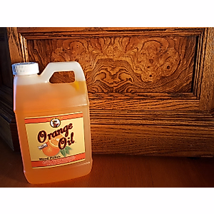 Howard Orange Oil 64 Ounce Half Gallon, Clean Kitchen Cabinets, Best Furniture Polish, Orange Wood Cleaner