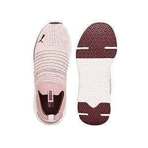 Puma Unisex-Adult Softride Pro Echo Slip-on Running Shoe, Frosty Pink-Future Pink, 6 UK