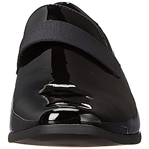 Calvin Klein Men's Bernard Loafer, Black Patent, 11.5