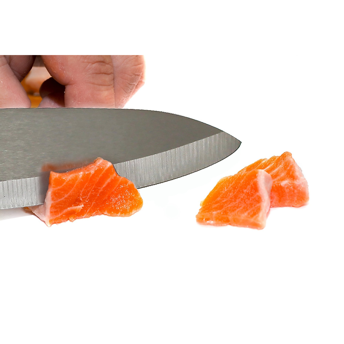 EcoJeannie CK0001 6 Inch Advanced Coffee Color Ceramic Blade Professional Chef's Knife with Plastic Protective Cover