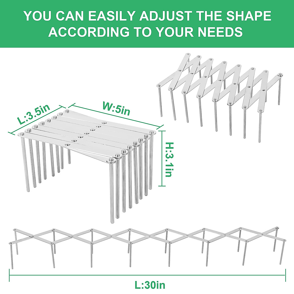 Wookiwuki Drying Dish Rack in Sink, Expandable Lid Dish Bottle Plate Display Holder, Stainless Steel Narrow Space Saving Dish Organizer, Kitchen Utensil Rack for RV Cabinet Counter, Large