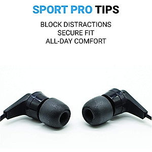 Comply Aware Pro SmartCore Earbud Tips Variety Pack - Situational Awareness - Sport Pro, Audio Pro, Aware Pro (Medium, 3 Pairs)