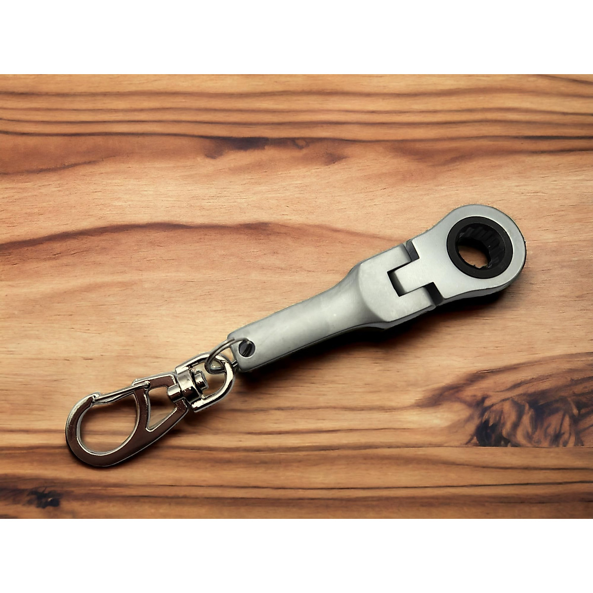 GT//Rotors 10mm Ratchet Wrench Keychain Key Ring (Free Bonus: Toy Spanner Keychain)