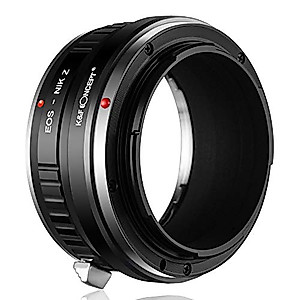 K&F Concept Lens Mount Adapter for Canon EF Mount Lens to Nikon Z6 Z7 Camera