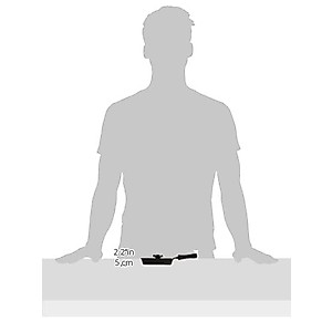 Norpro Mini Cast Iron Panini Pan with Press, 5.9 IN, As Shown