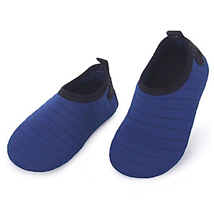 L-RUN Toddler Summer Beach Water Shoes Infant Baby Shoes Navy 6-12 Months=EU17-18