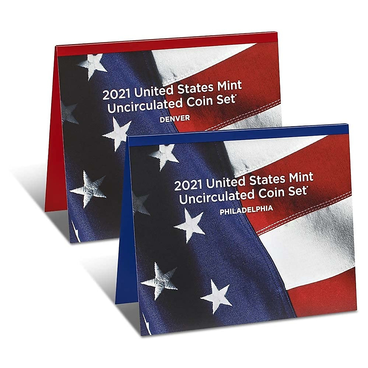 2021 P, D U.S. Mint Uncirculated 14 Coin Mint Set with CoA Uncirculated
