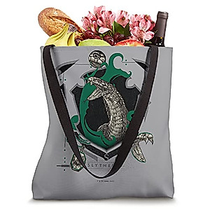 Harry Potter Slytherin Shield Realistic Serpent Tote Bag