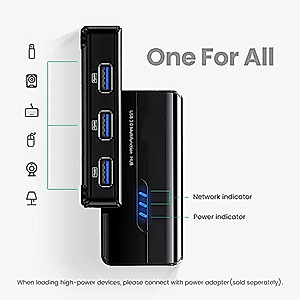 N/A USB Ethernet USB 3.0 2.0 to RJ45 USB HUB for Computer Set-Top Box Ethernet Adapter Network Card USB