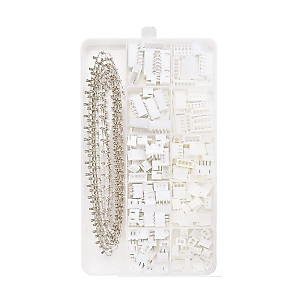 460PCS JST XH2.54 Connector kit 2/3/4/5/6Pin Plug with Terminal Wires Cables Socket Header Wire Connectors Kit