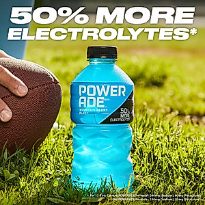 POWERADE Sports Drink Mountain Berry Blast, 20 Ounce (Pack of 24)