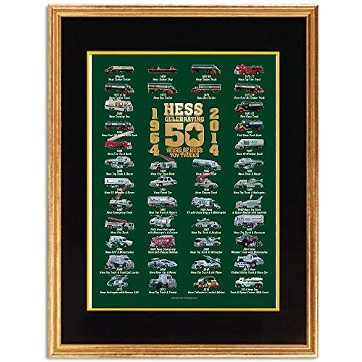 Hess Toy Truck 50th Anniversary Poster