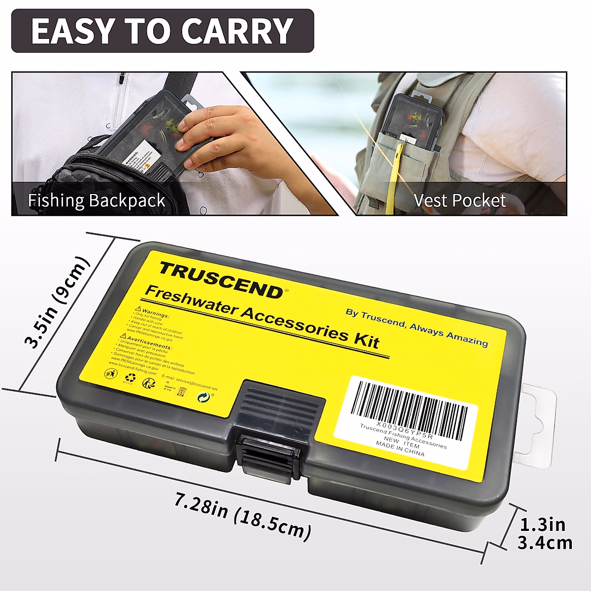 TRUSCEND Pre-rigged Fishing Jig Lures for Freshwater and Saltwater, Innovative Super Durable TPE Bass Lures, Lifelike Shrimp Crayfish Swimbait, Weedless Lure for Crappie Trout Walleye, Keep Separately