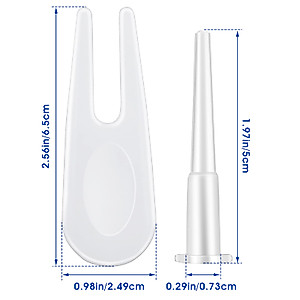 Yolev Yoga Ball Fitness Exercise Ball Air Stopper Plug Pin Adapter Kit, Exercise Ball Plug Replacement Kit (6L)