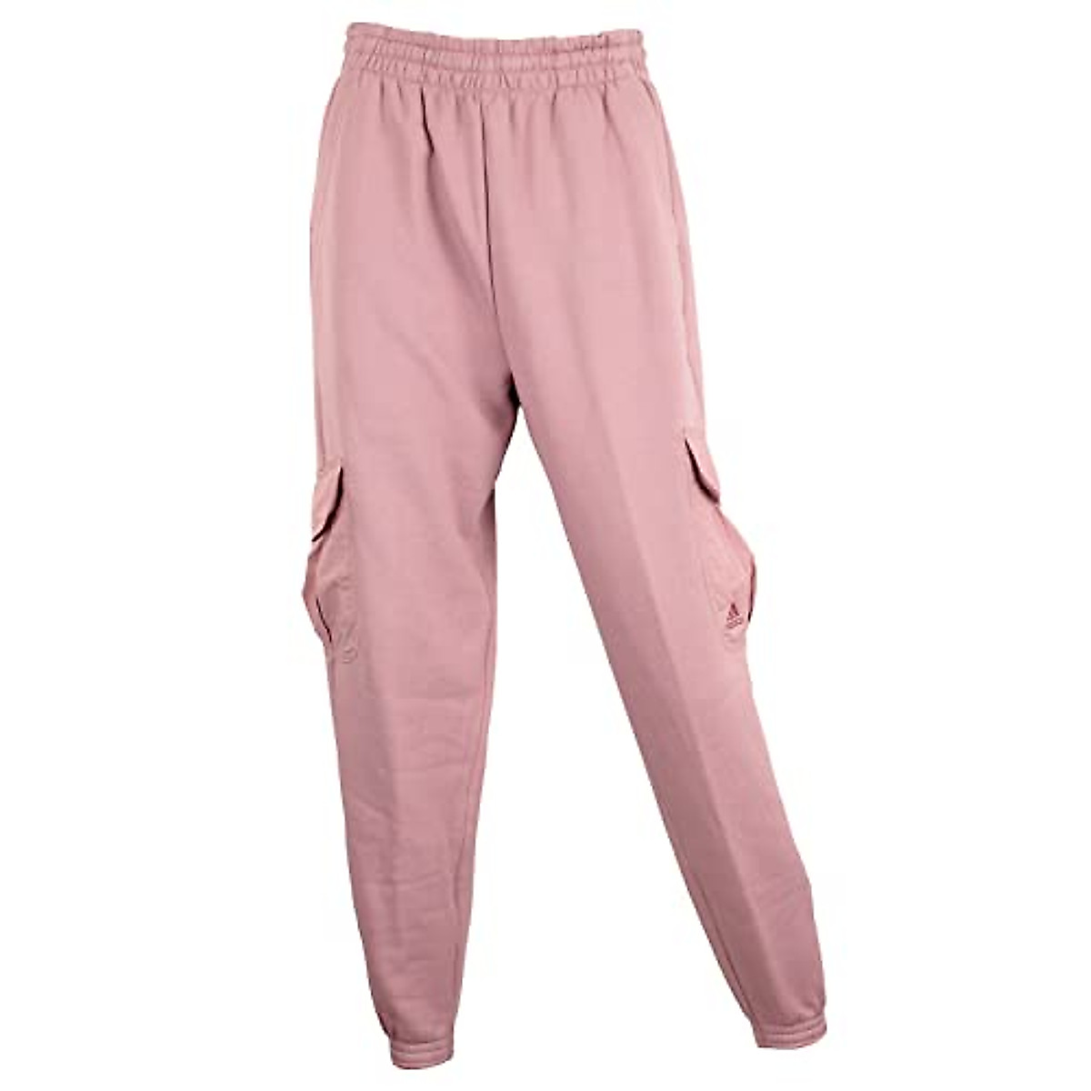 adidas Women's Utility Fleece Jogger Pants, Magic Mauve Large