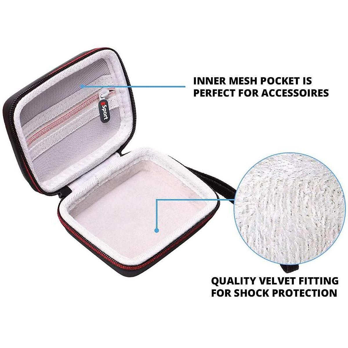 JBL Endurance PEAK 3 Waterproof True Wireless in Ear Sport Headphones with gSport Hardshell Case (Black)