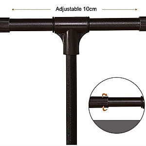 DONGYUE Pull Down The Closet Rod, Softly Close Rail, Lift Storage System, Hanger Rod for Hanging Clothes, Space-saving Coat Rack, Adjustable Width (size: 500-630mm) ( Size : 830-1150cm )
