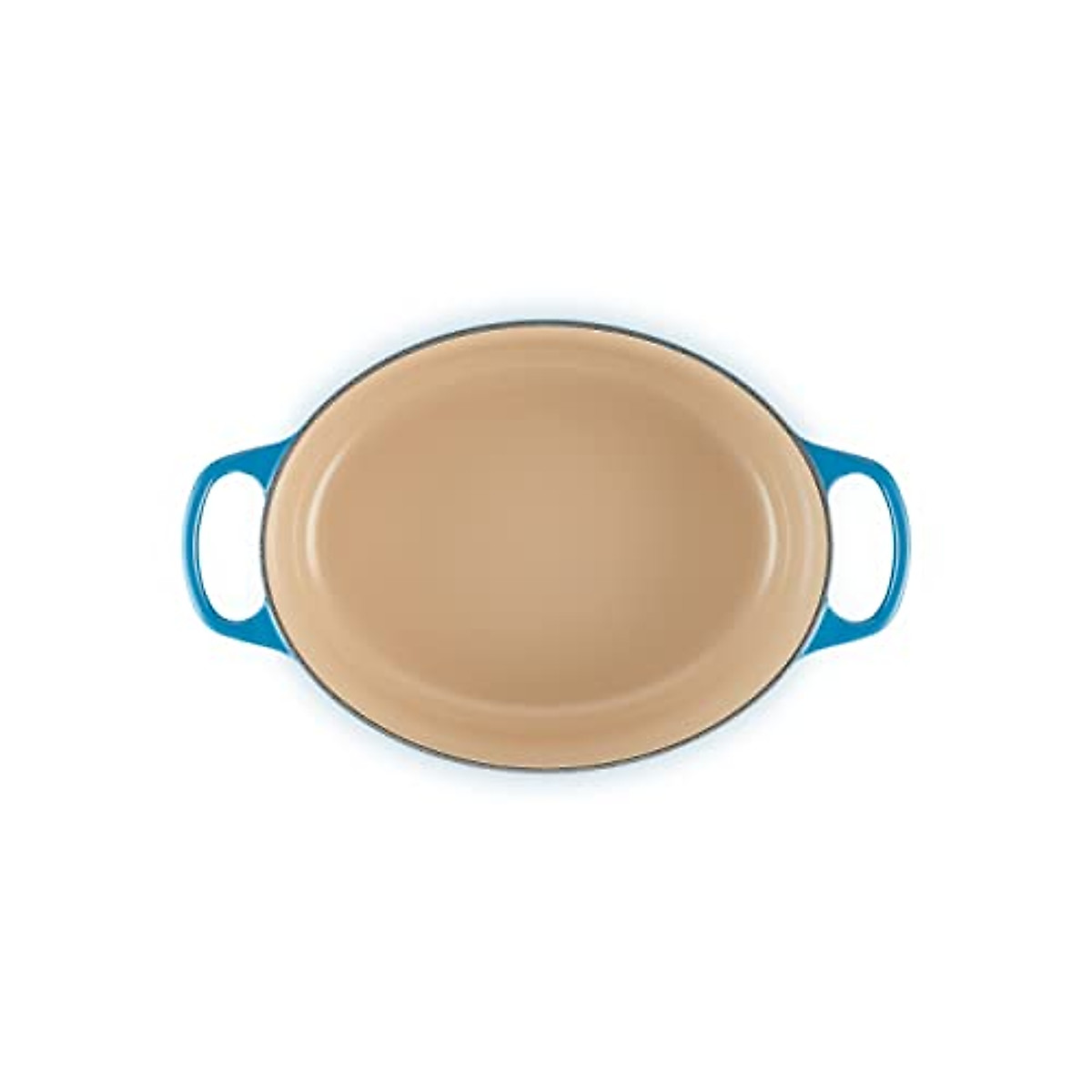 Le Creuset Enameled Dutch Oven Cast Iron Signature Oval Casserole, 29cm, 5 Qt, Marseille
