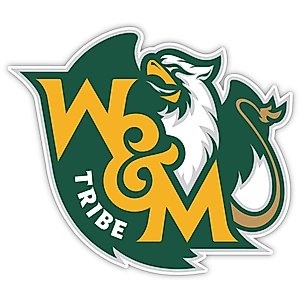 William and Mary 2 Inch Vinyl Mascot Decal Sticker Officially Licensed Collegiate Product